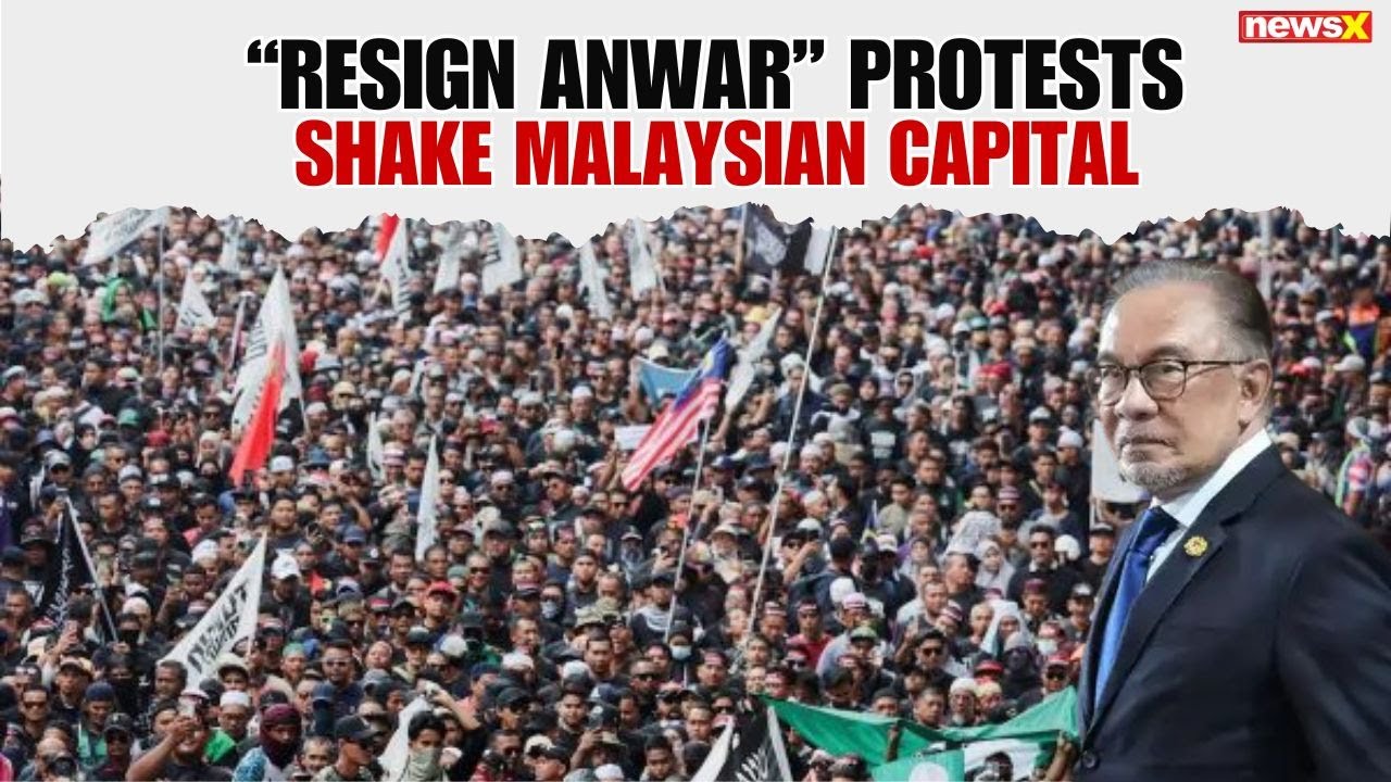 First Major Protest Against PM Anwar Ibrahim Erupts in Malaysia Since ...