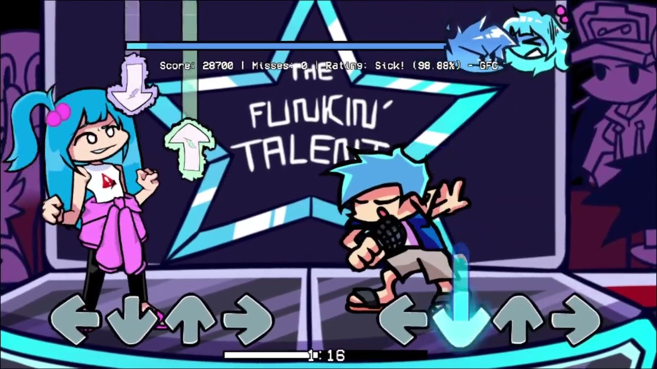 FNF Dancing With Skyla | VS Skyla | Final Countdown (FC) - YouTube