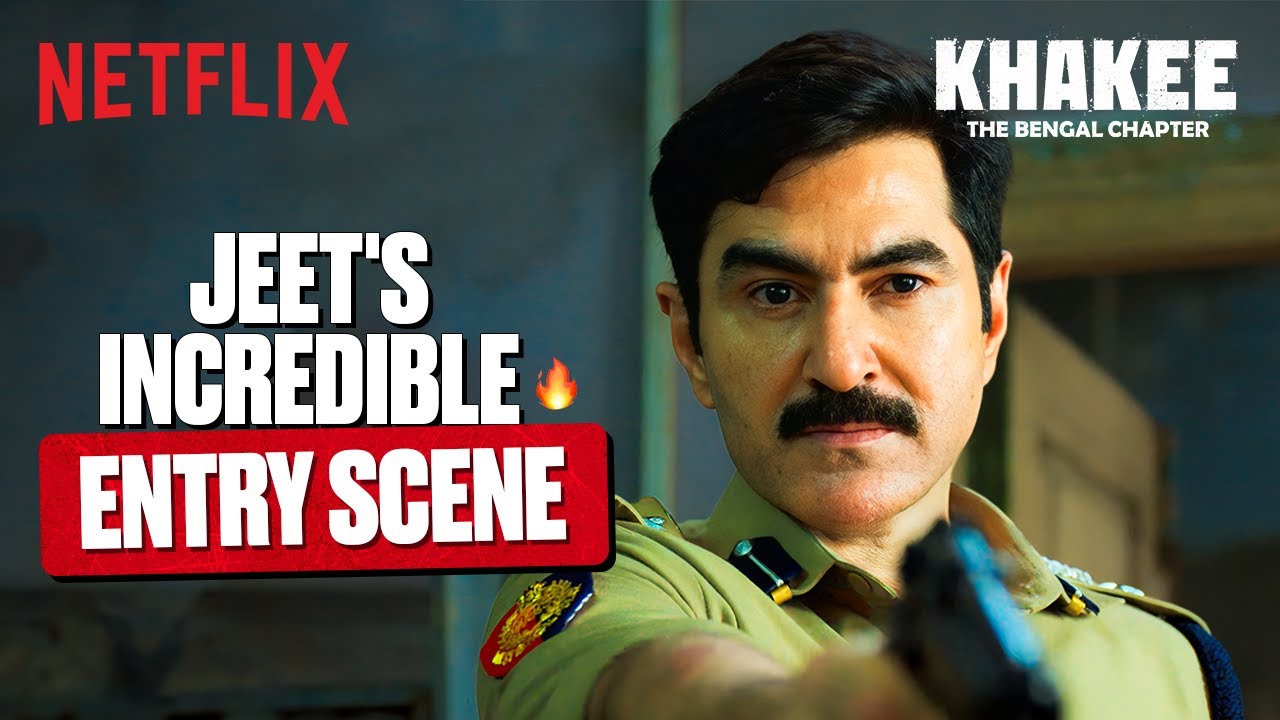 Jeet's Most EPIC Entry Scene As IPS Arjun Maitra | Khakee: The Bengal ...