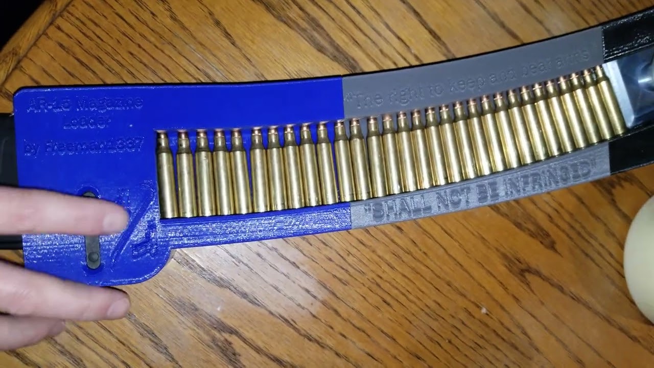 Freeman AR15 3d Printable Speed loader (link in description) - YouTube