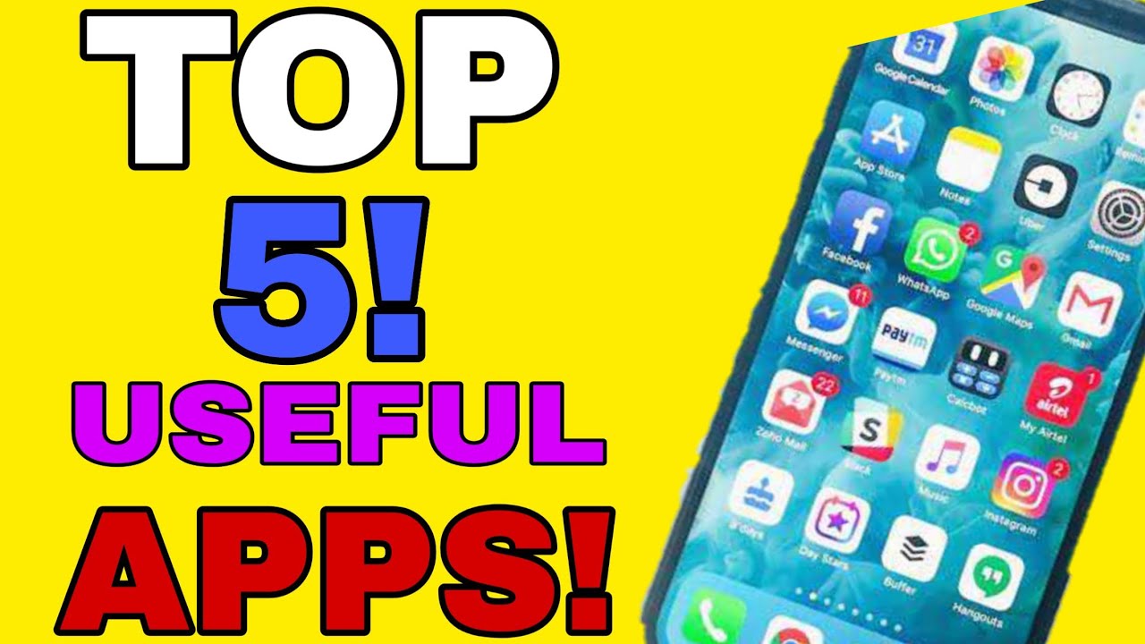 Top 5 Usefull Apps for Android 2020 | Top 5 best Apps for Android | Top ...