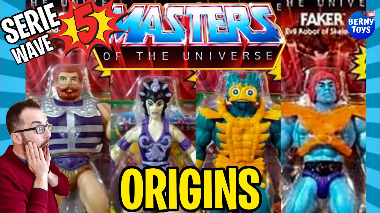 🚨MOTU ORIGINS WAVE 5 SERIE 5 😱 Masters of the Universe Masters del ...