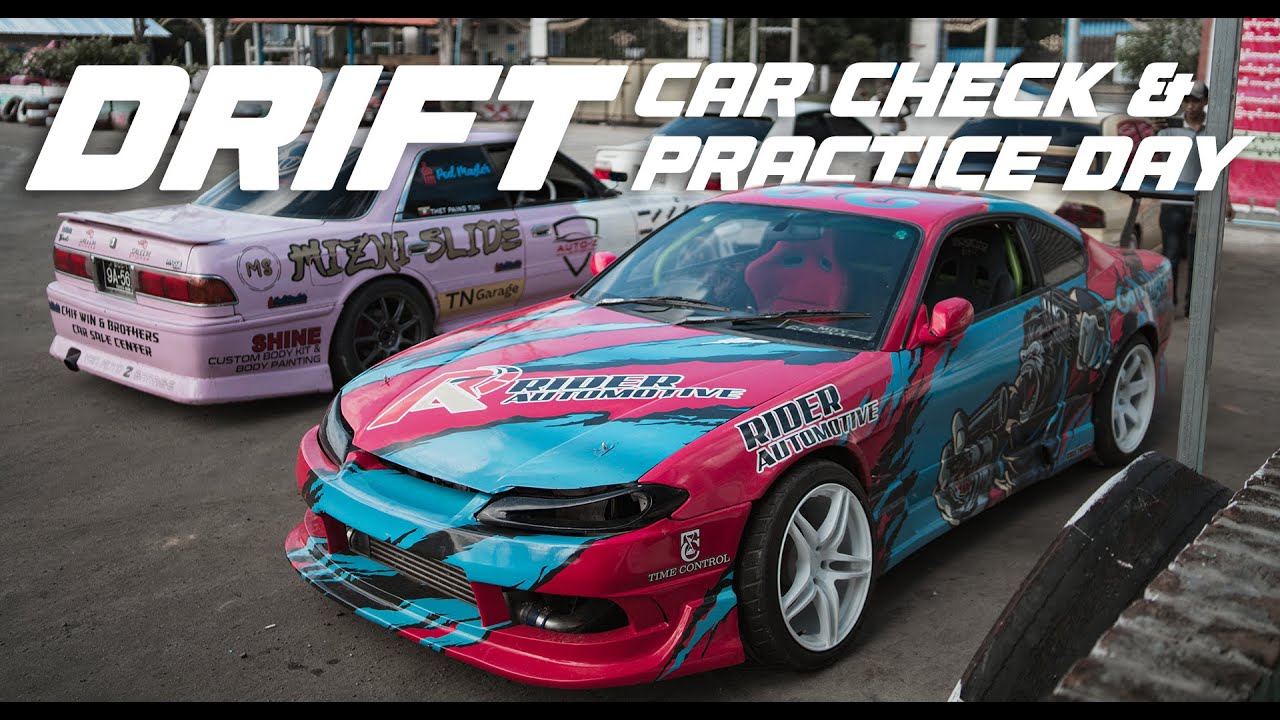 Drift Car Check & Practice Day (2) For Oh My Drift 🍩 - YouTube