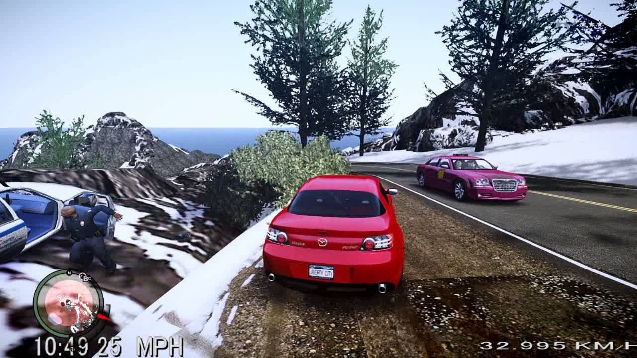 GTAIV Countryside Mountains V Gameplay - YouTube