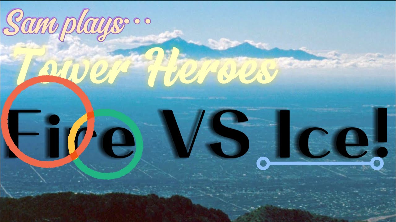 Roblox - Tower Heroes Fire🔥 VS Ice🧊 - YouTube