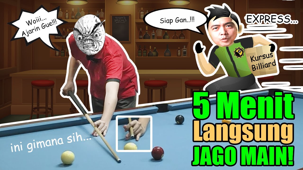 Belajar main Billiard INSTAN hanya dalam 1 Video! - YouTube