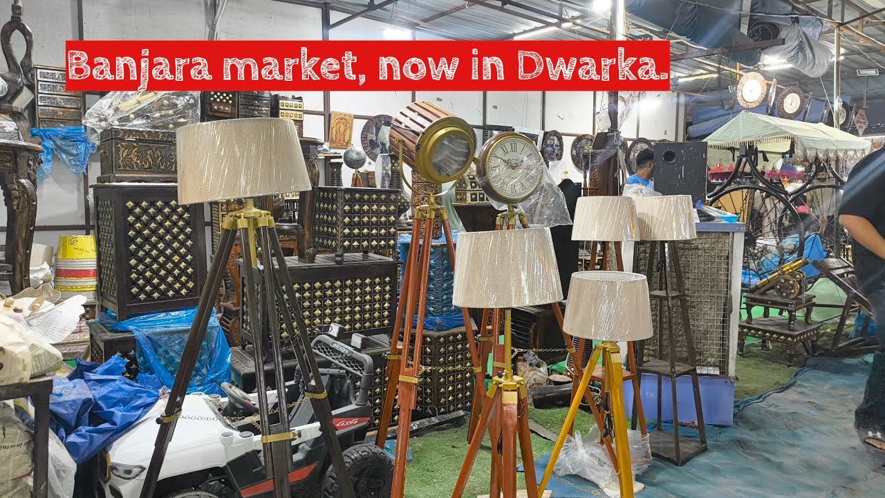 Newly opened Banjara market in Dwarka, Delhi - YouTube