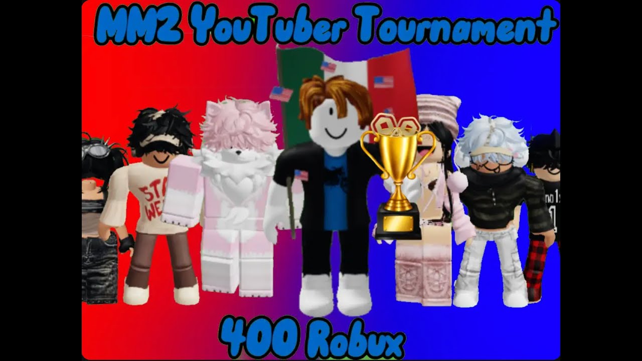 [🔴LIVE] ROBLOX MM2 YOUTUBER TOURNAMENT - YouTube