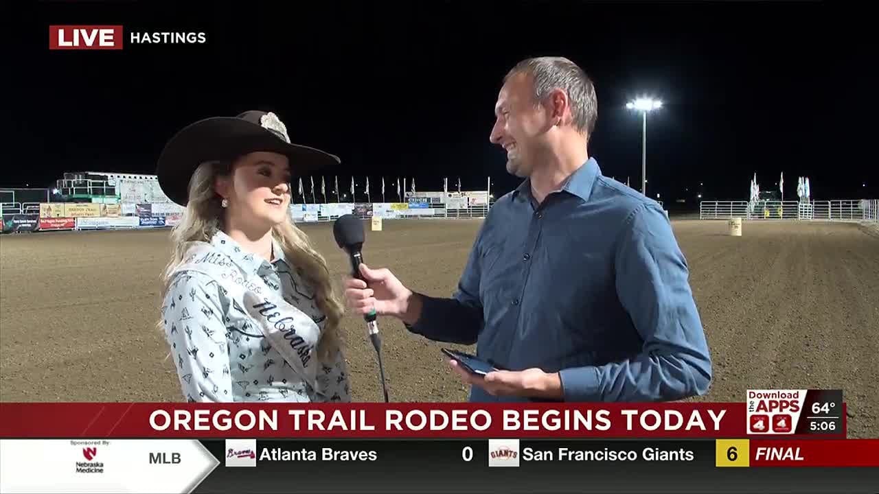 Oregon Trail Rodeo - Interview with Miss Rodeo Nebraska Jossee Saults ...