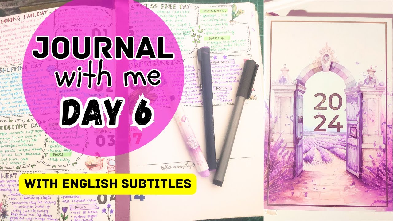 Day 6 of 30 day journaling challenge| Journaling routine| Journal with ...