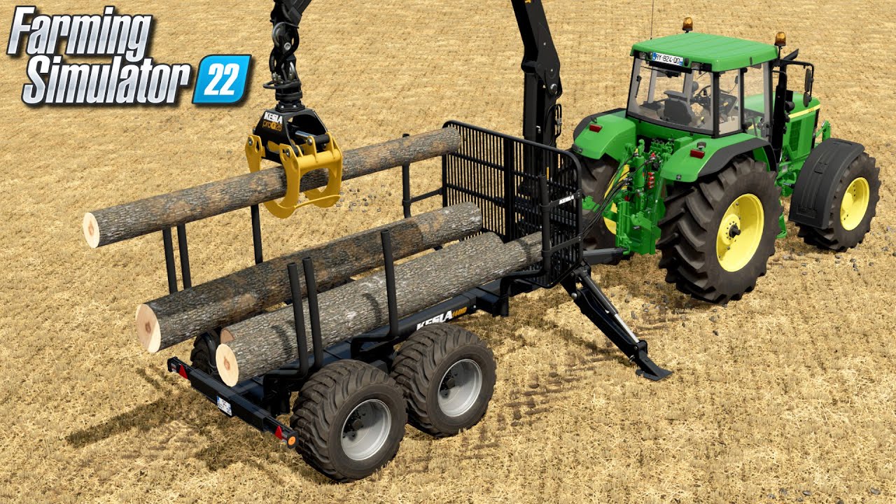 Pierwsza wycinka drzew - Farming Simulator 22 | #21 - YouTube