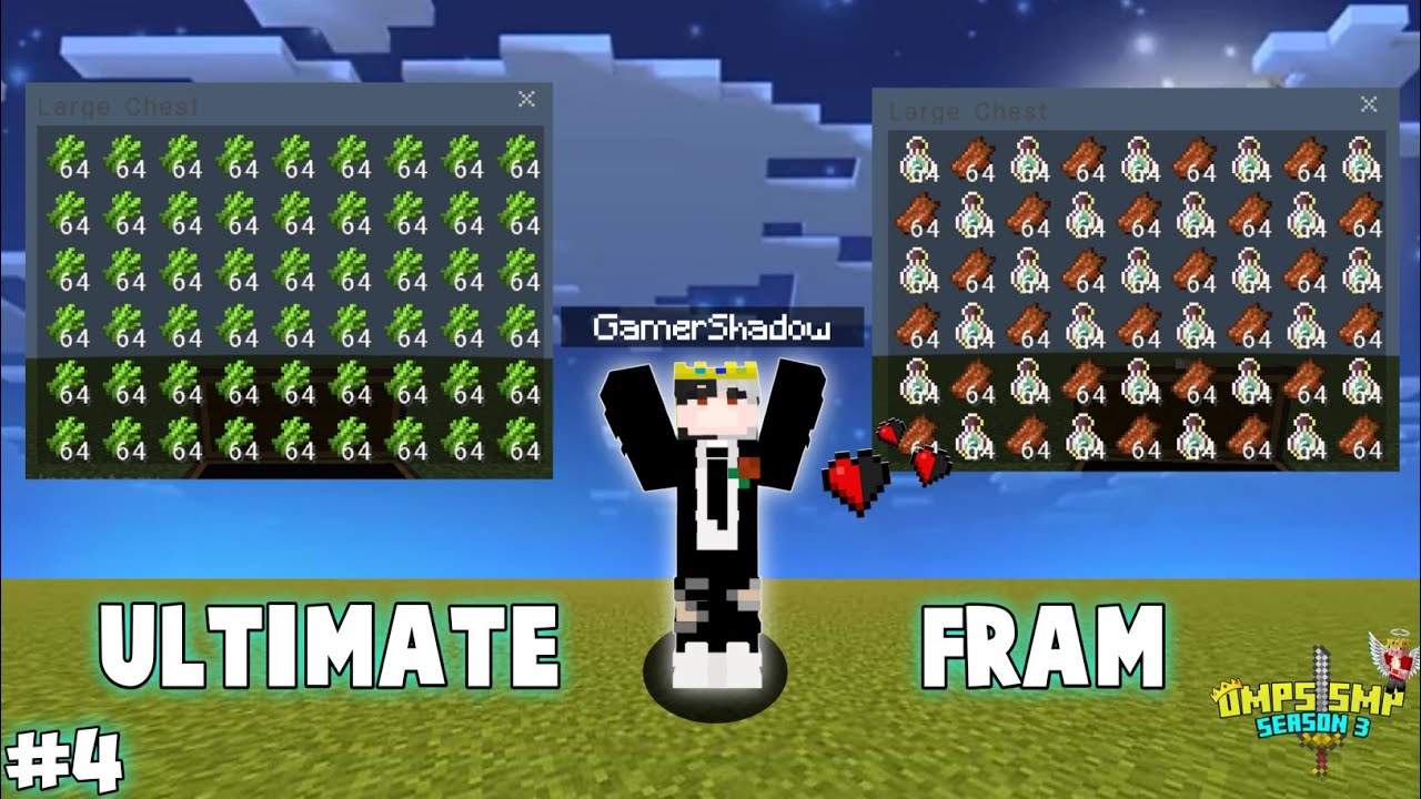 I make ultimate fram in this minecraft smp. - YouTube
