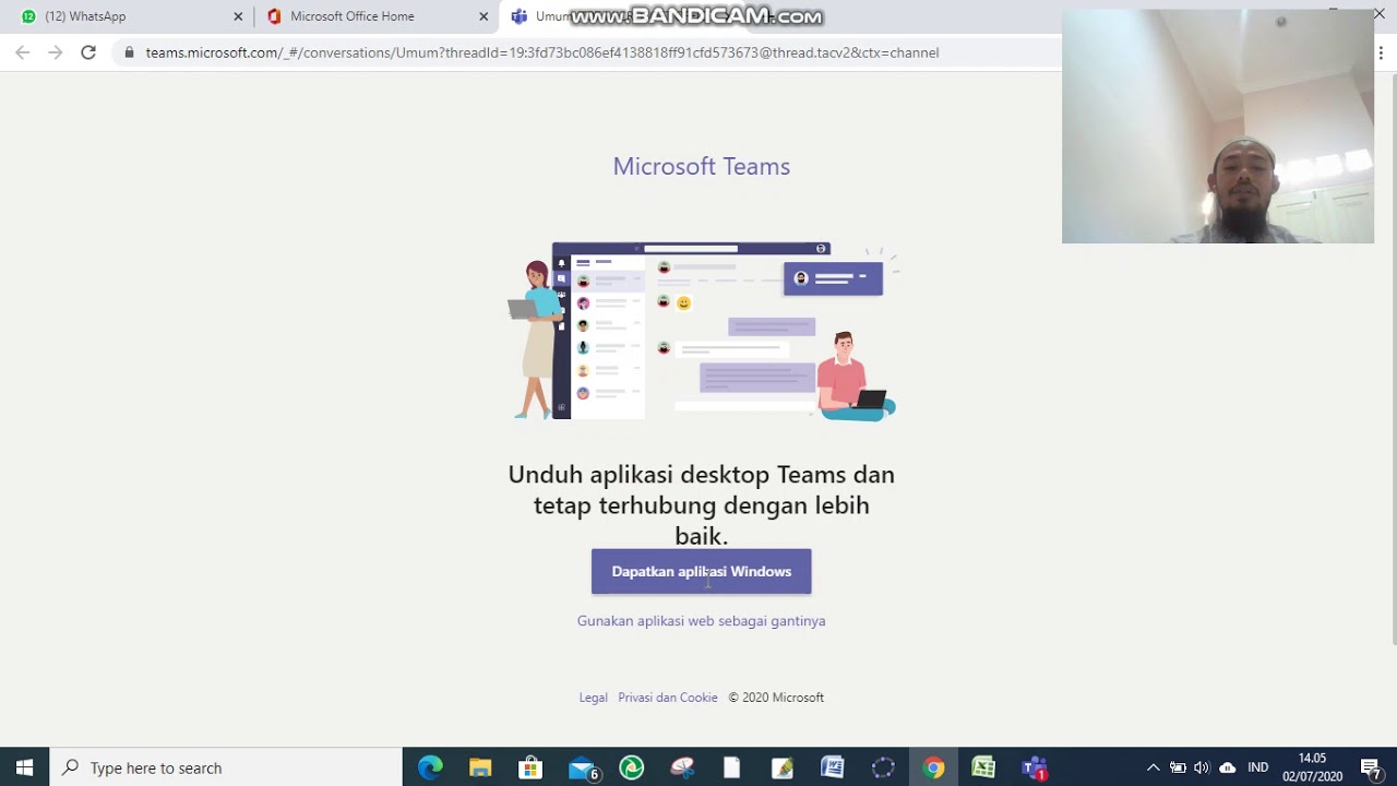 Tutorial masuk office dan microsoft teams - YouTube