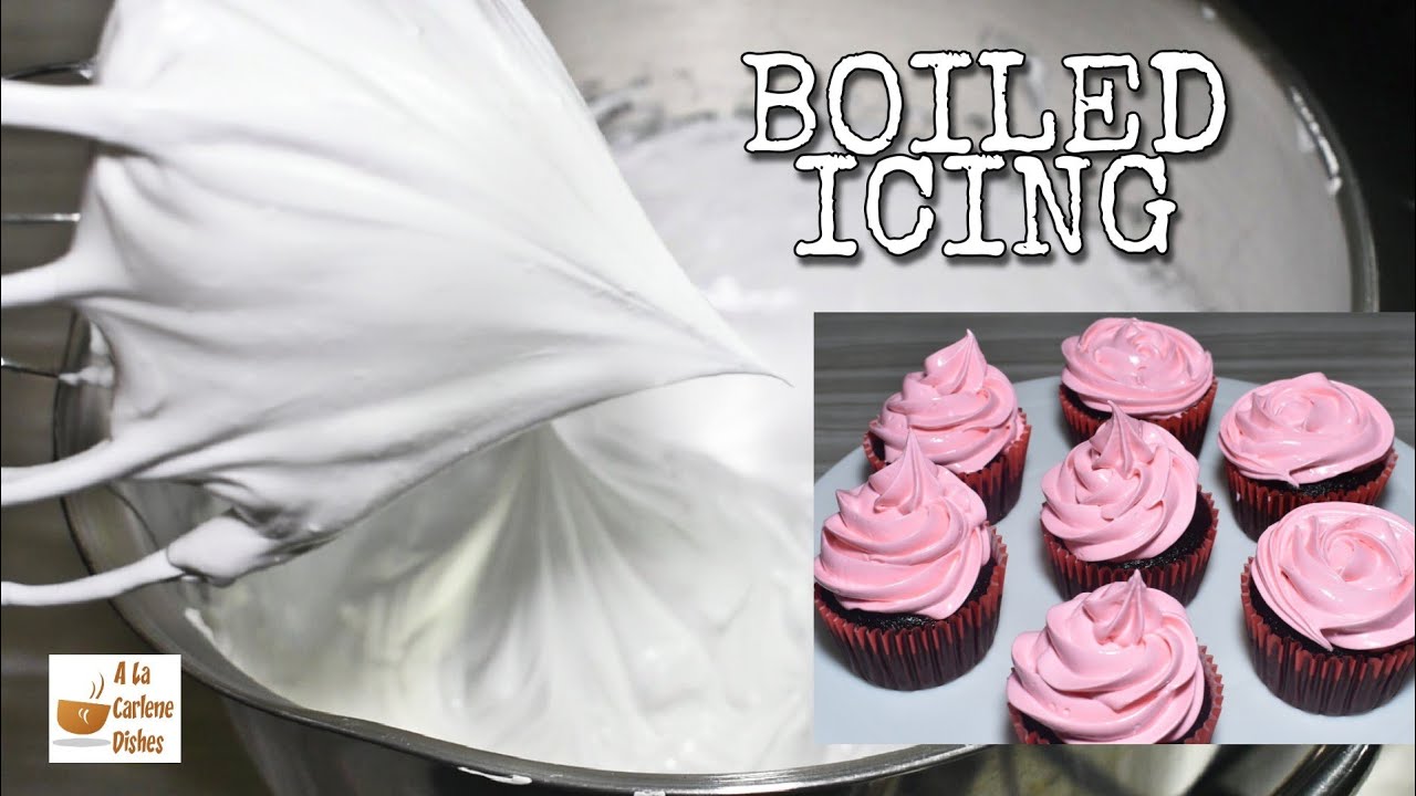 HOW TO MAKE BOILED ICING | Super Stable - YouTube