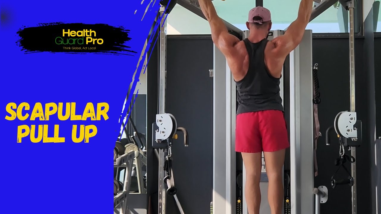 Back Exercise: Scapular Pull Ups - YouTube