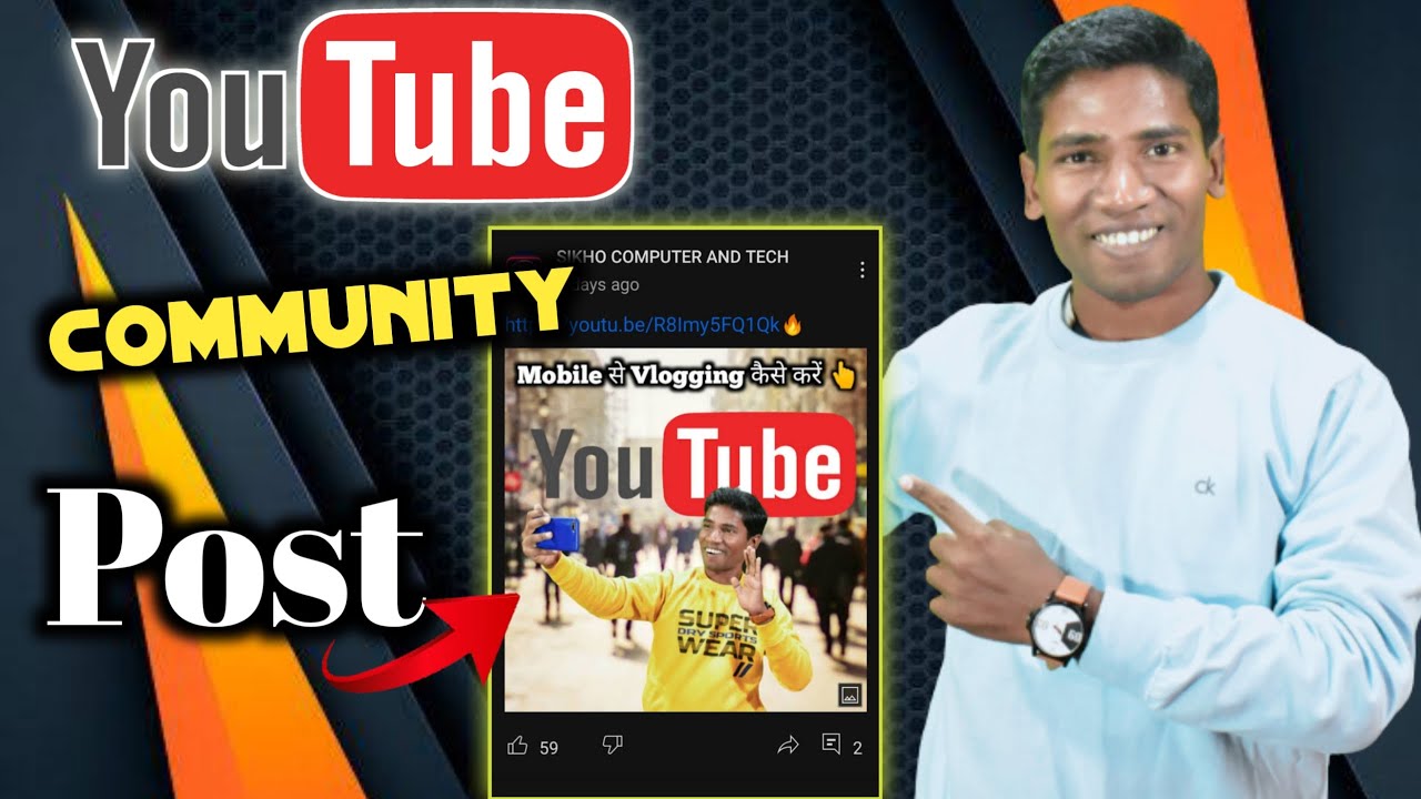 YouTube Community Post Kaise Banaye | YouTube Community Tab | YouTube ...