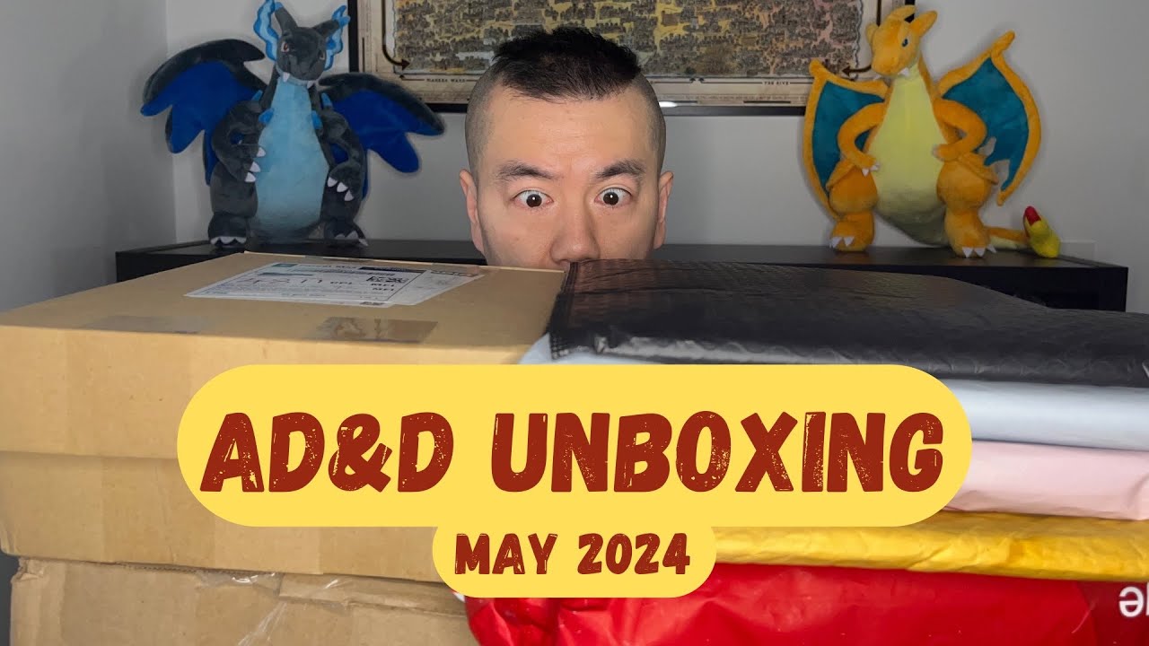 AD&D 2e unboxing May 2024. Dark Sun, Birthright, Ravenloft and more ...