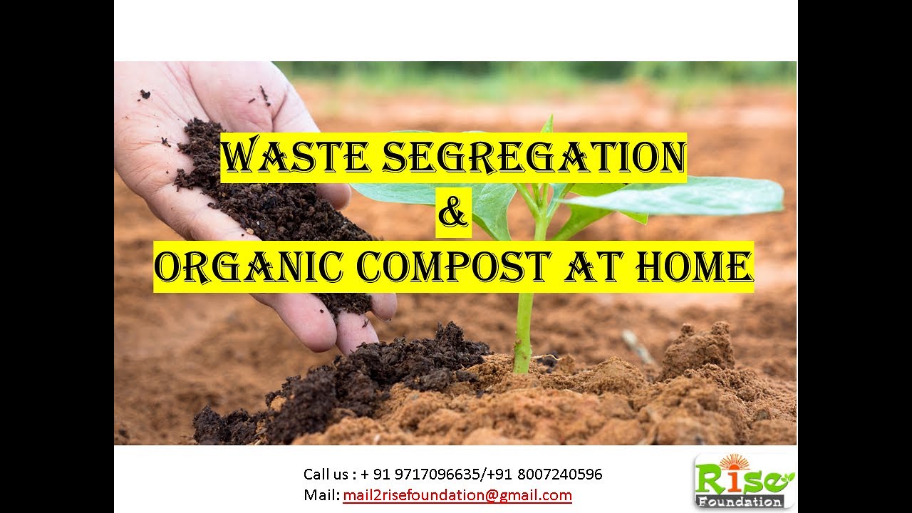 Waste Segregation & Organic Composting at Home - YouTube