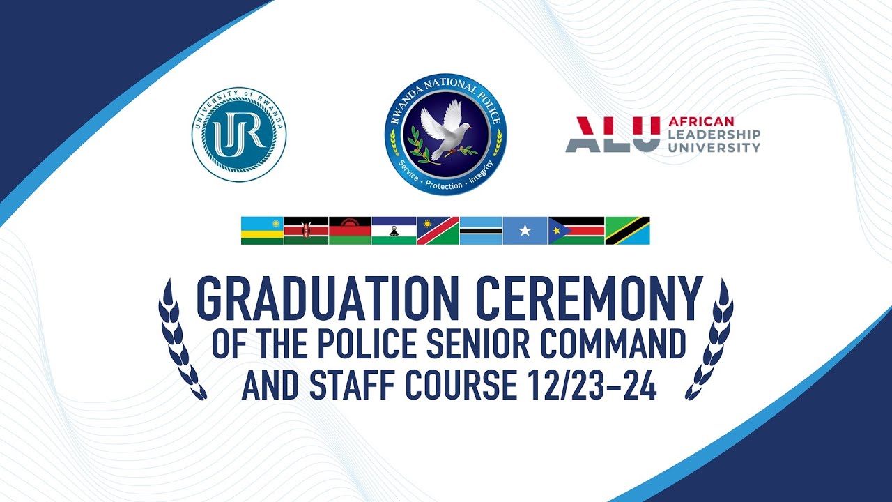 GRADUATION CEREMONY OF THE POLICE SENIOR COMMAND AND STAFF COURSE 12/23 ...