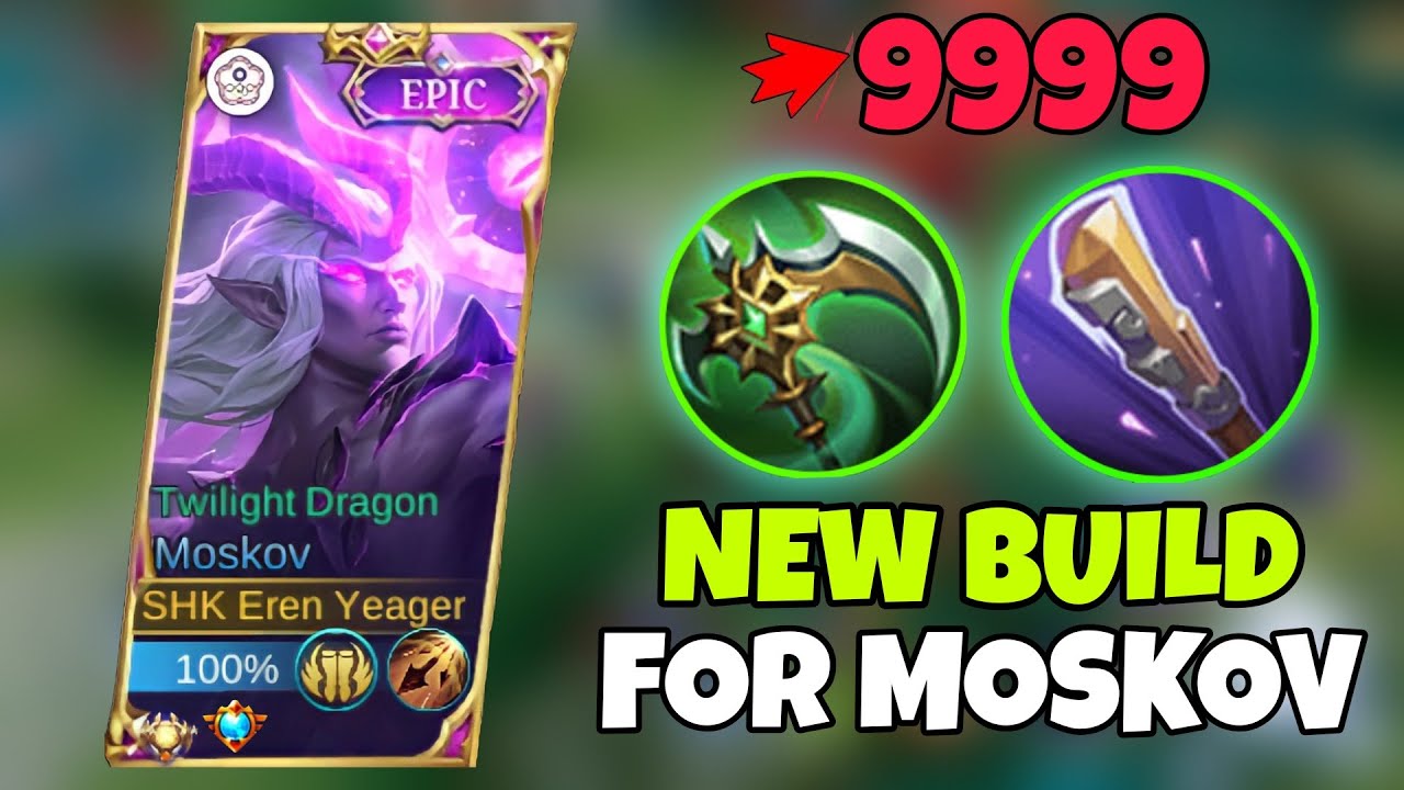 MOSKOV NEW BUILD WAS SO POWERFULL!! MOSKOV BEST BUILD 2023 | MOBILE ...