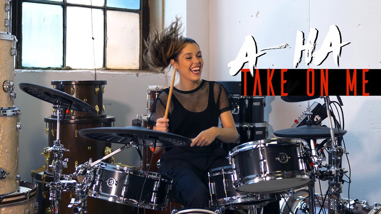 Take On Me - A-Ha | DRUM COVER Domino Santantonio - YouTube