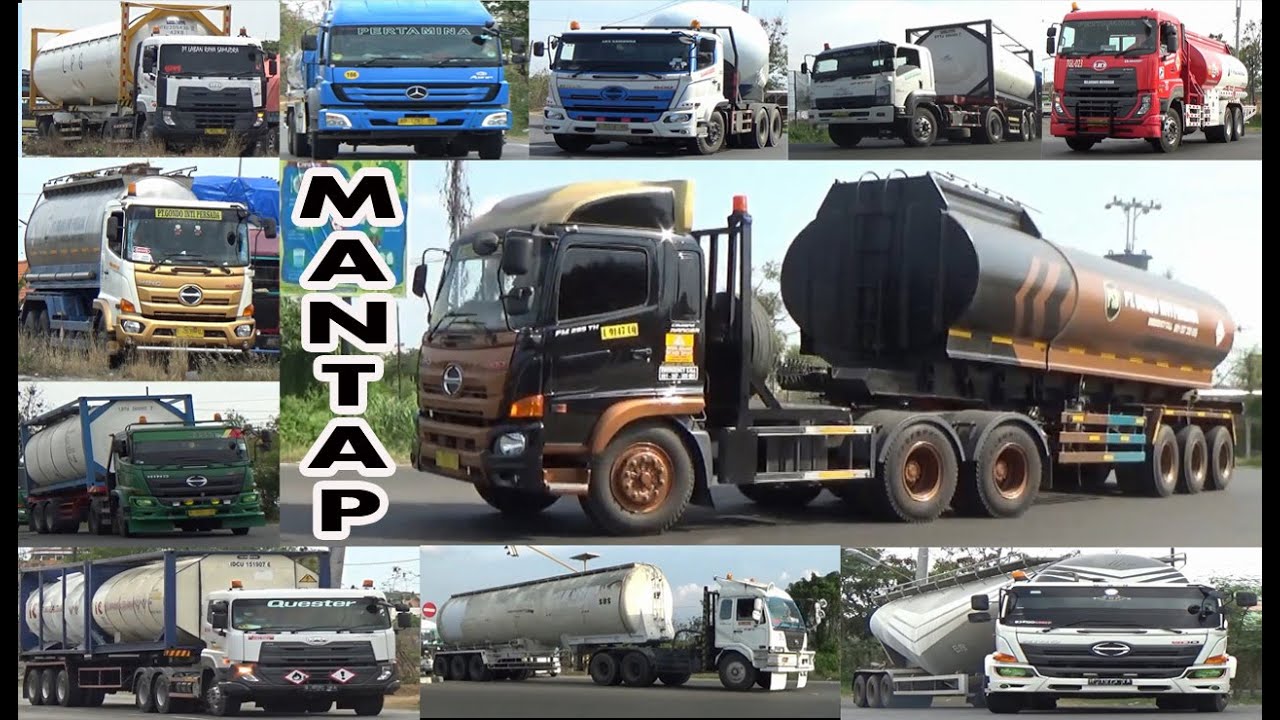 Truk Tangki Trailer ISO Tank Gandengan Engkel, Mobil Truk Pertamina LPG ...