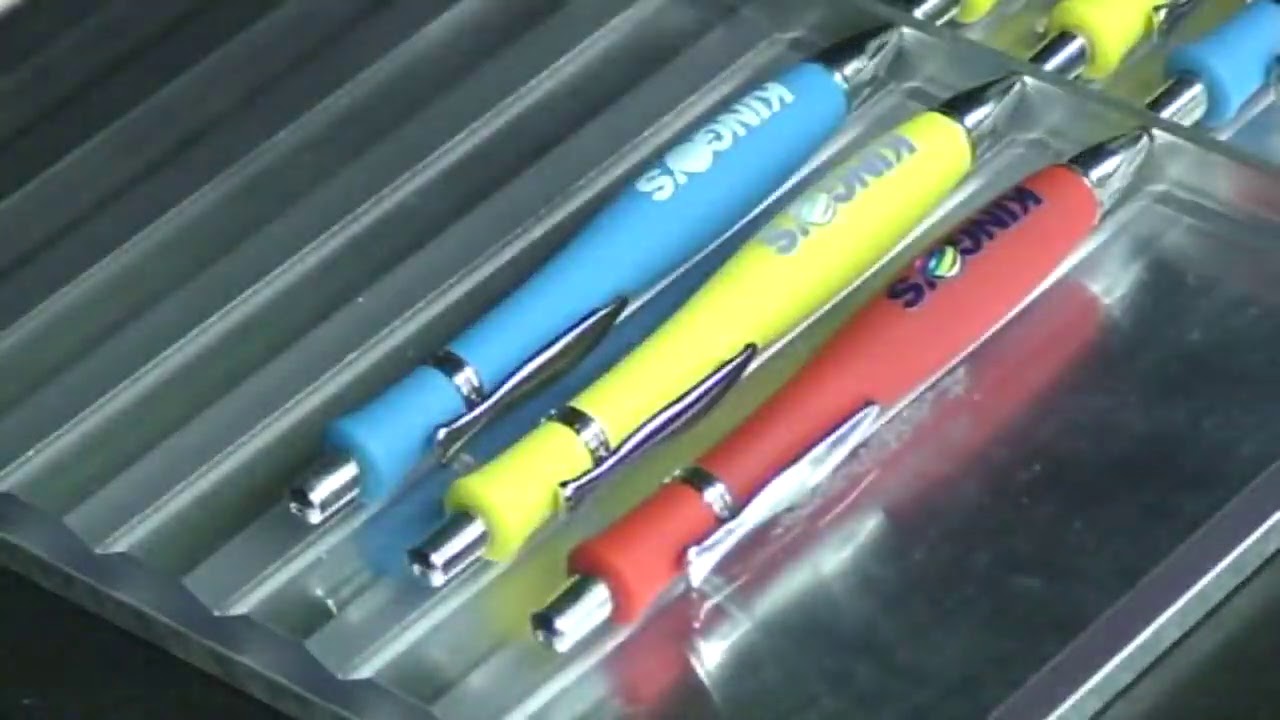 XJET INDUSTRIAL INKJET PRINTER FOR PENS - YouTube