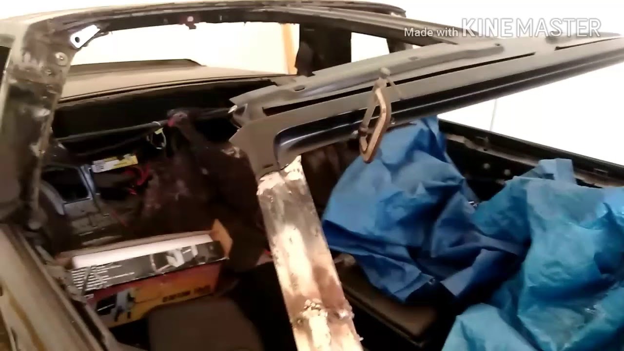 How to repair t-top header panel pt2 - YouTube