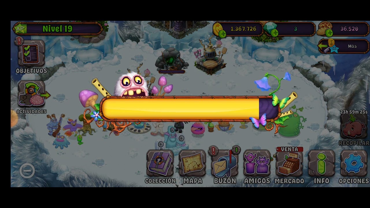 mejoramos el castillo de la isla de planta machine gun monsters parte 4 ...