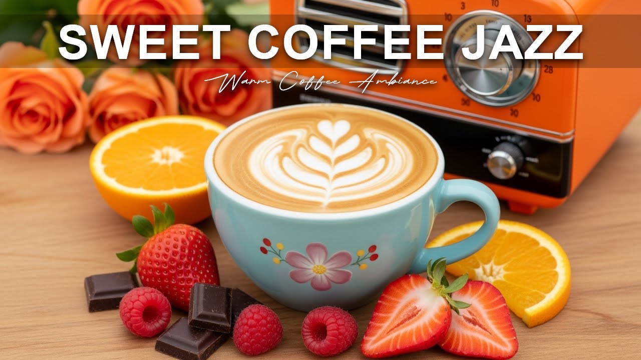 Sweet Coffee Jazz Music ☕ Relax Morning Coffee Music & Positive Bossa ...
