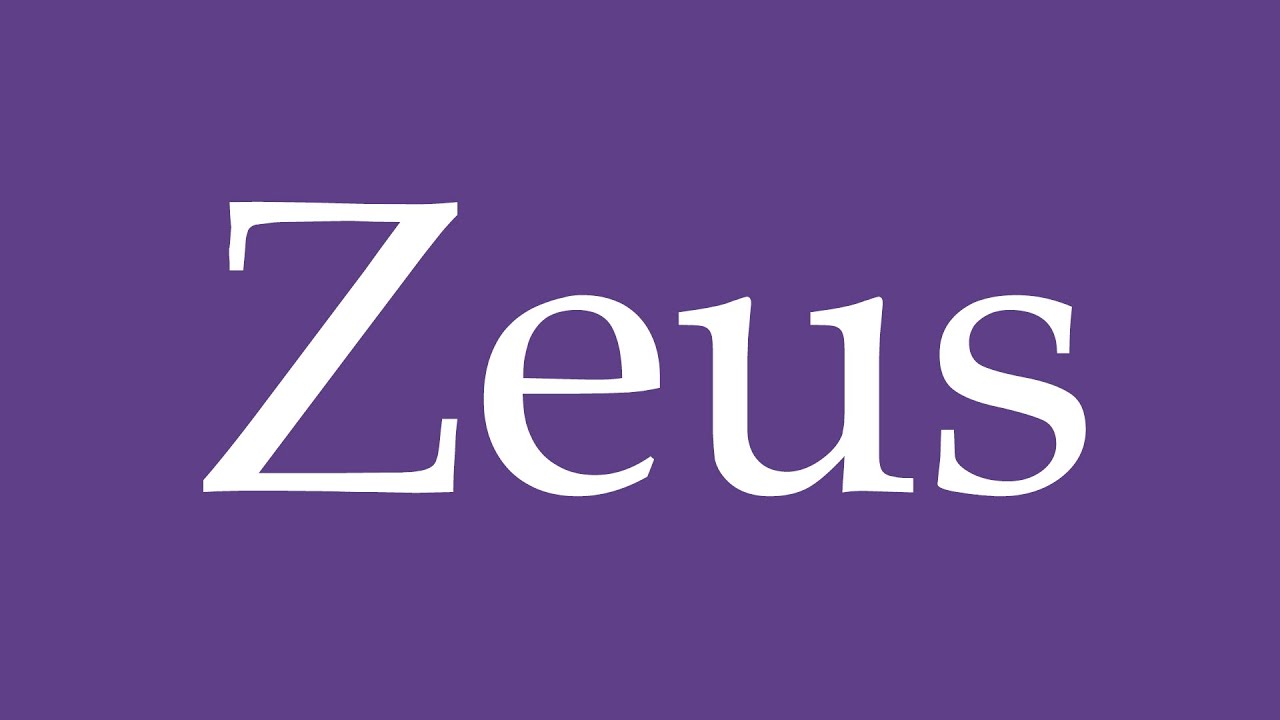 How To Pronounce ''Zeus'' Correctly in Spanish - YouTube