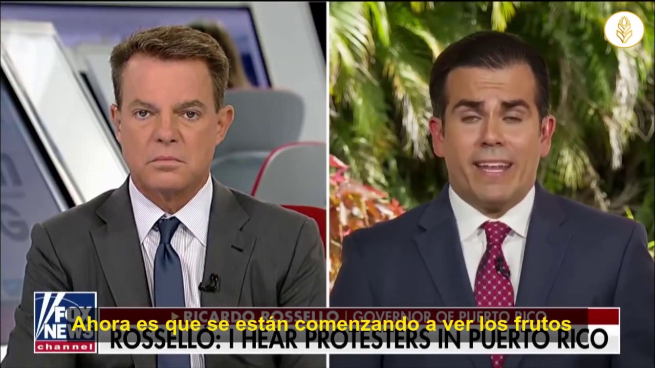 Fox News Entrevista Al Gobernador De Puerto Rico Rosselló | VIDEO ...