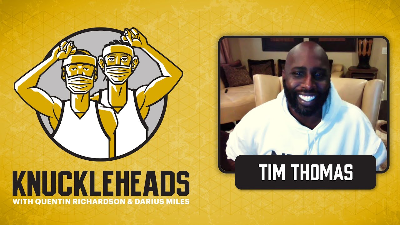 Jersey's Finest, Tim Thomas, Joins Q and D | Knuckleheads Quarantine ...