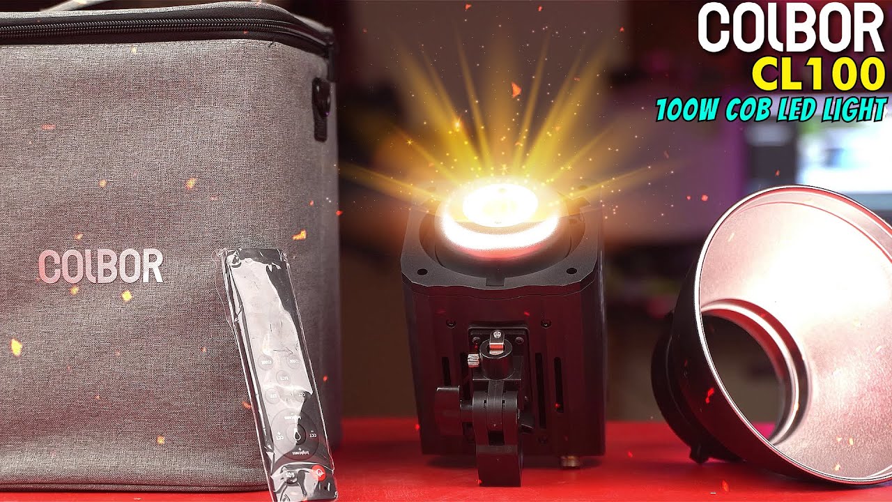 COLBOR CL100 | 100W Studio LED Light | BI Color Lighting | Cinematic ...