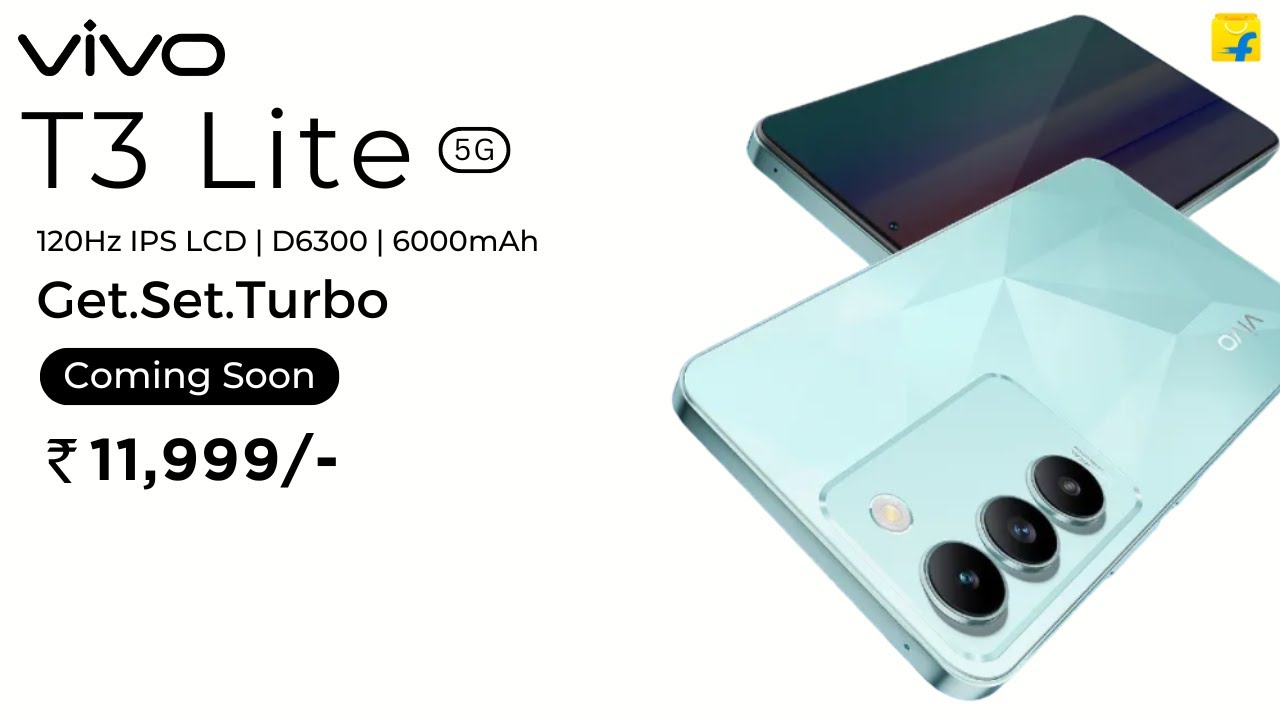 Vivo T3 Lite 5G Goes Official in India 🔥 | Vivo T3 Lite Specs & Price ⚡ ...
