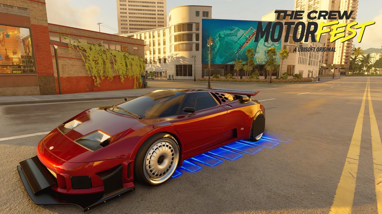 THE CREW MOTORFEST BUGATTI EB110 SS - UNE CUSTOM DE DINGUE - YouTube