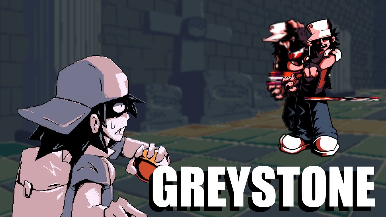 Grey and Glitchy Red Have A Battle! | FNF Brimstone Cover - YouTube