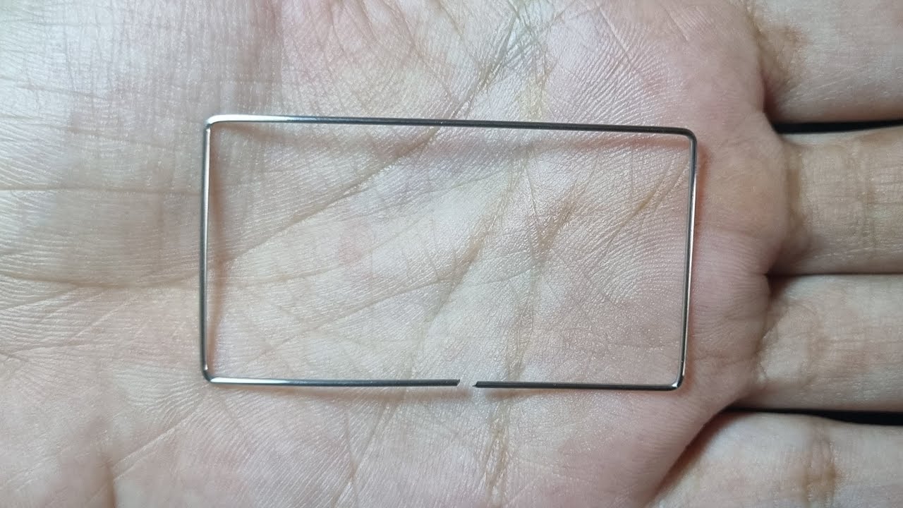 Basic Wire Bending Exercise - Rectangle | Orthodontics - YouTube