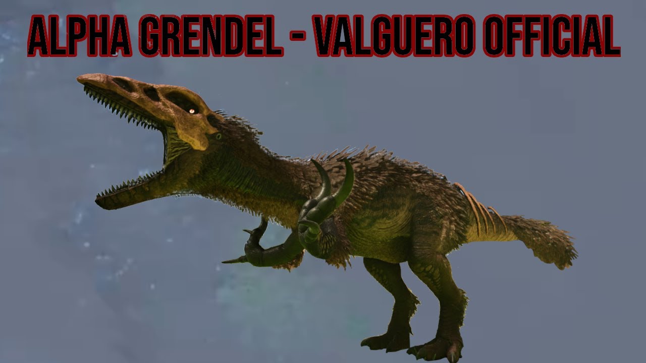 Alpha Grendel Boss Fight (Official PvE) | Valguero Boss – Ark: Survival ...