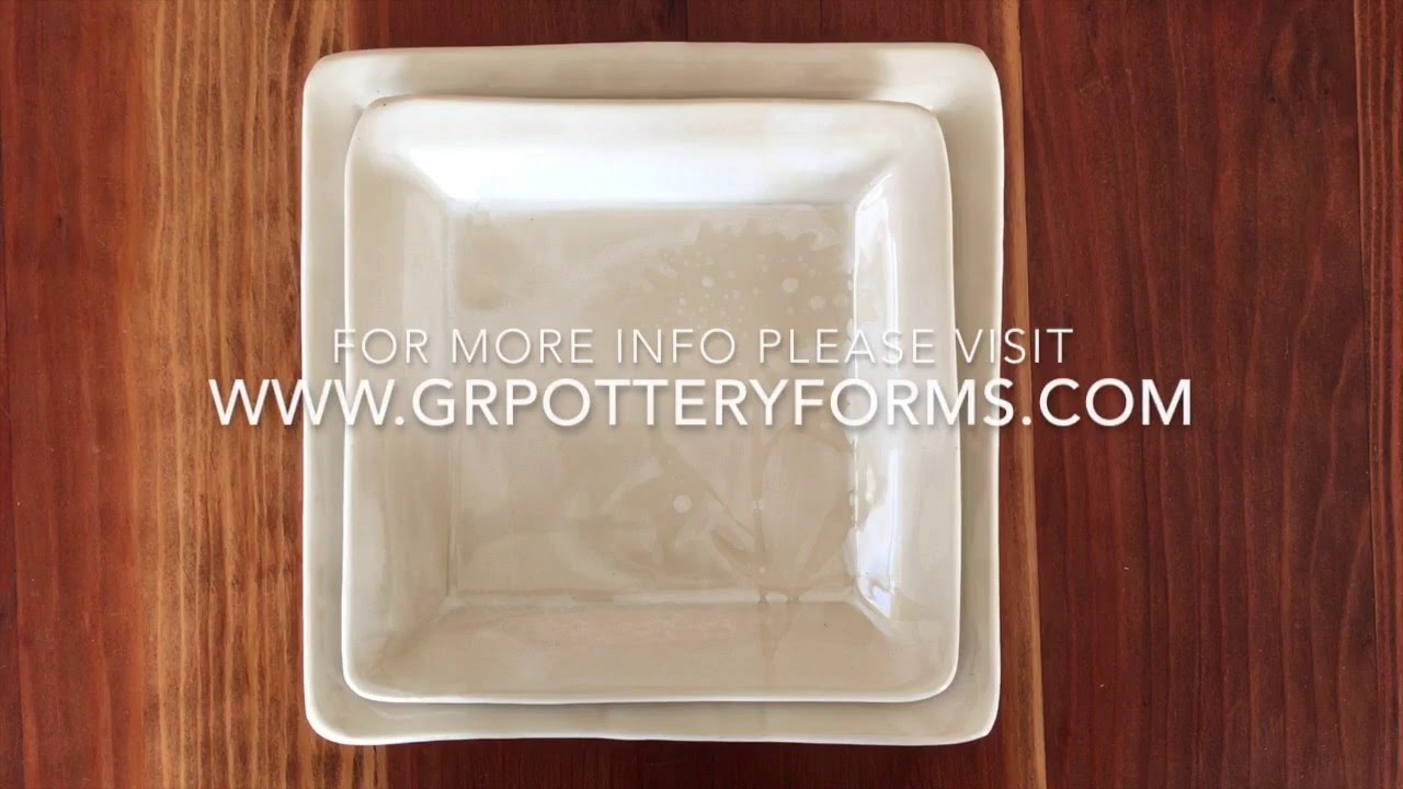 Square Ceramic Plates