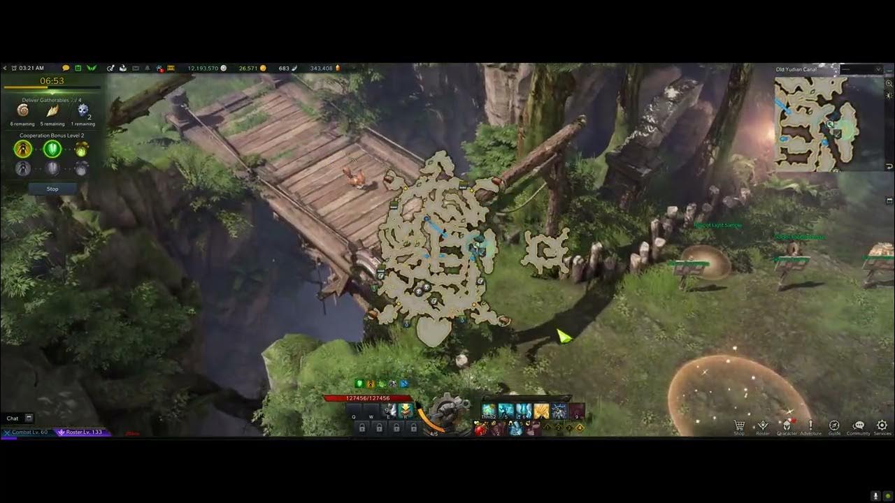 Excavating lv30 Platinum Field solo rotation - YouTube