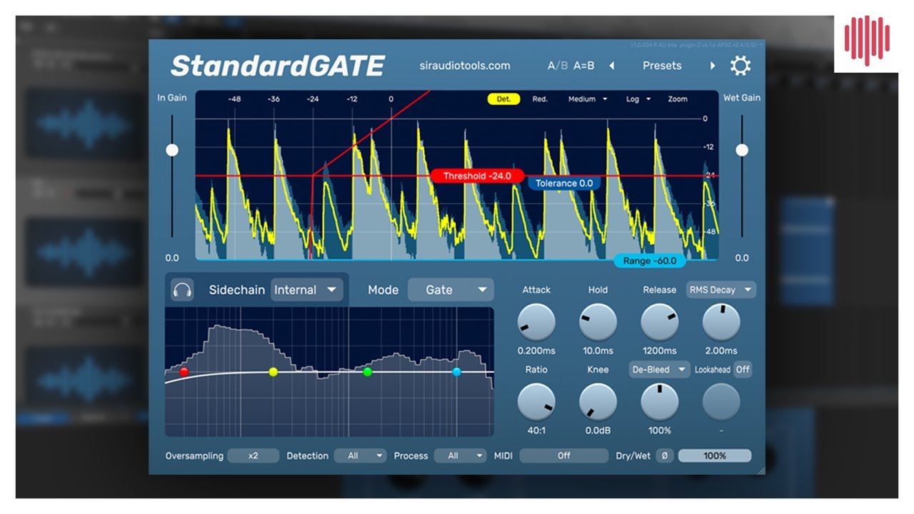 Plug In Demo Standardgate From Sir Audio Tools Tutorial Fu Tech Quick