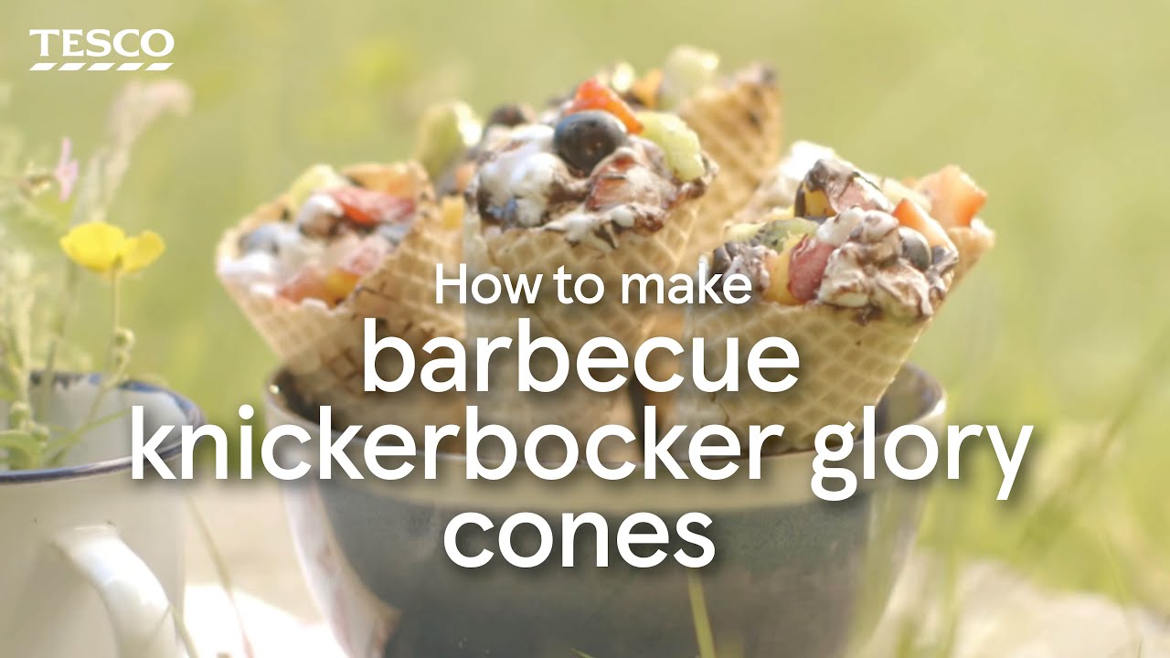 How to make Barbecue Knickerbocker Glory Cones | Tesco - YouTube