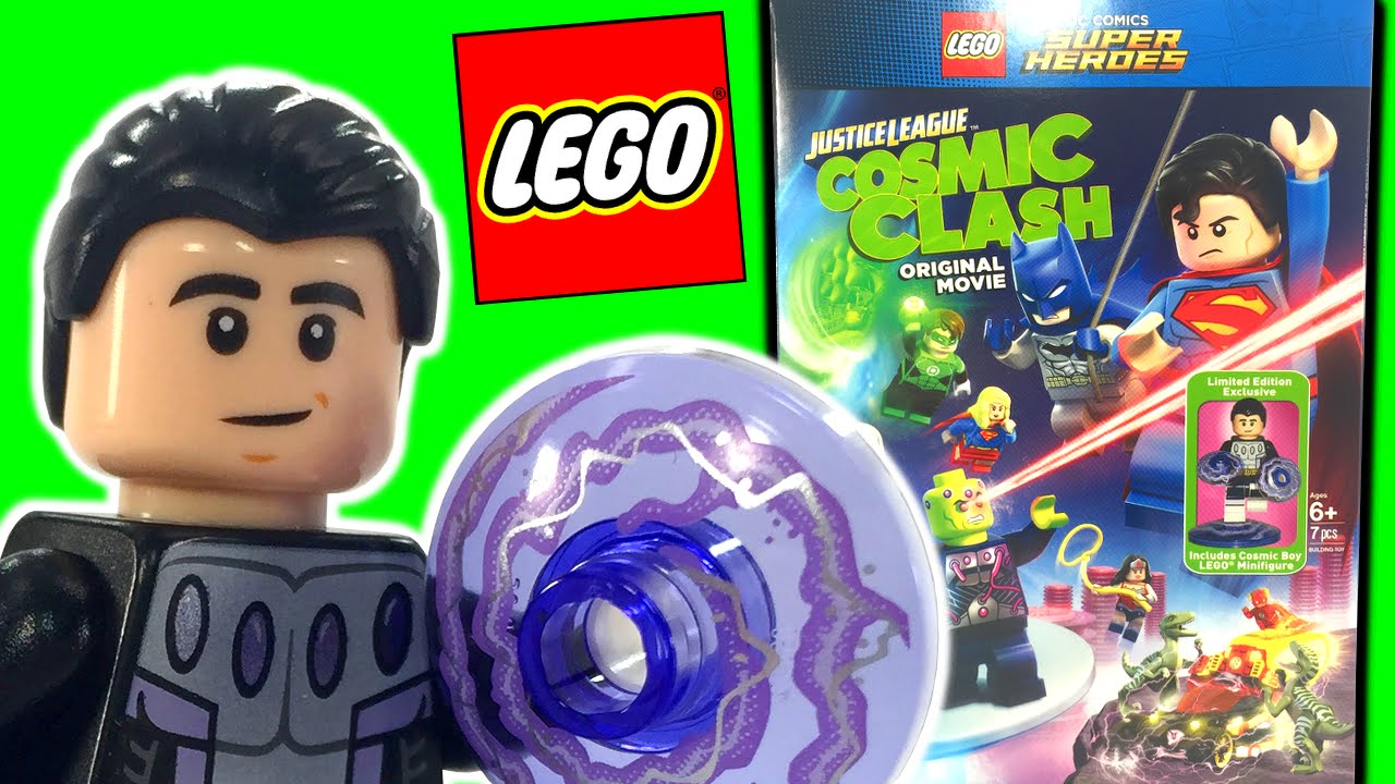 EXCLUSIVE LEGO Cosmic Boy in JLA Cosmic Clash DC Movie - BrickQueen ...