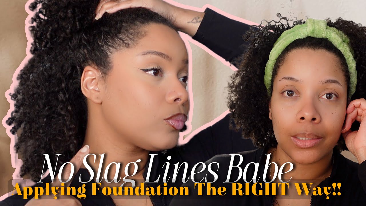 How To Avoid *Foundation Lines* For Beginners - YouTube