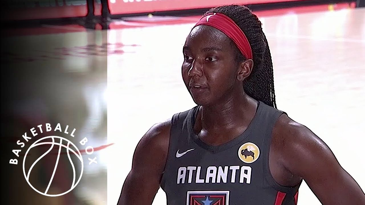 [WNBA] Elizabeth Williams Mid-Game Interview, PHO vs ATL, August 4 ...