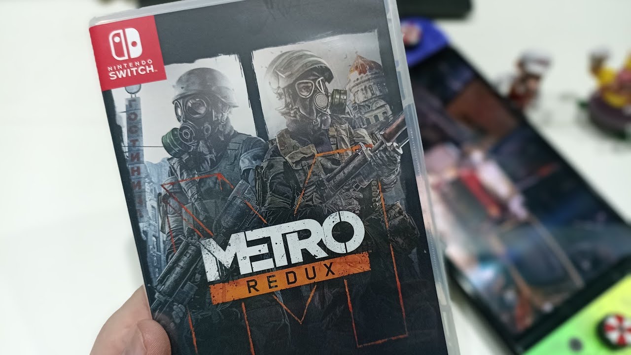 Abrindo a mídia física de Metro Redux para Nintendo Switch! (Unboxing ...