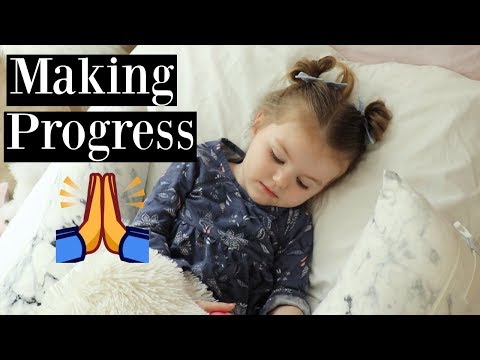GETTING USED TO HER BIG GIRL BED + HUGE OLD NAVY SPRING KIDS CLOTHING HAUL