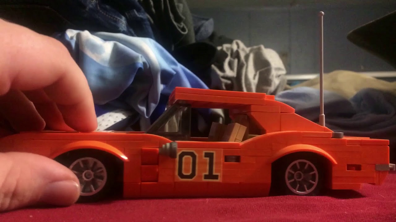 Custom Lego general lee dukes of hazzard! - YouTube