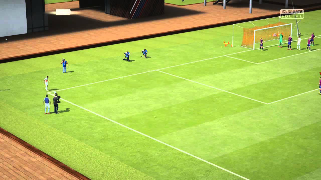 FIFA 15 Broadcast Camera / full manual controls - YouTube